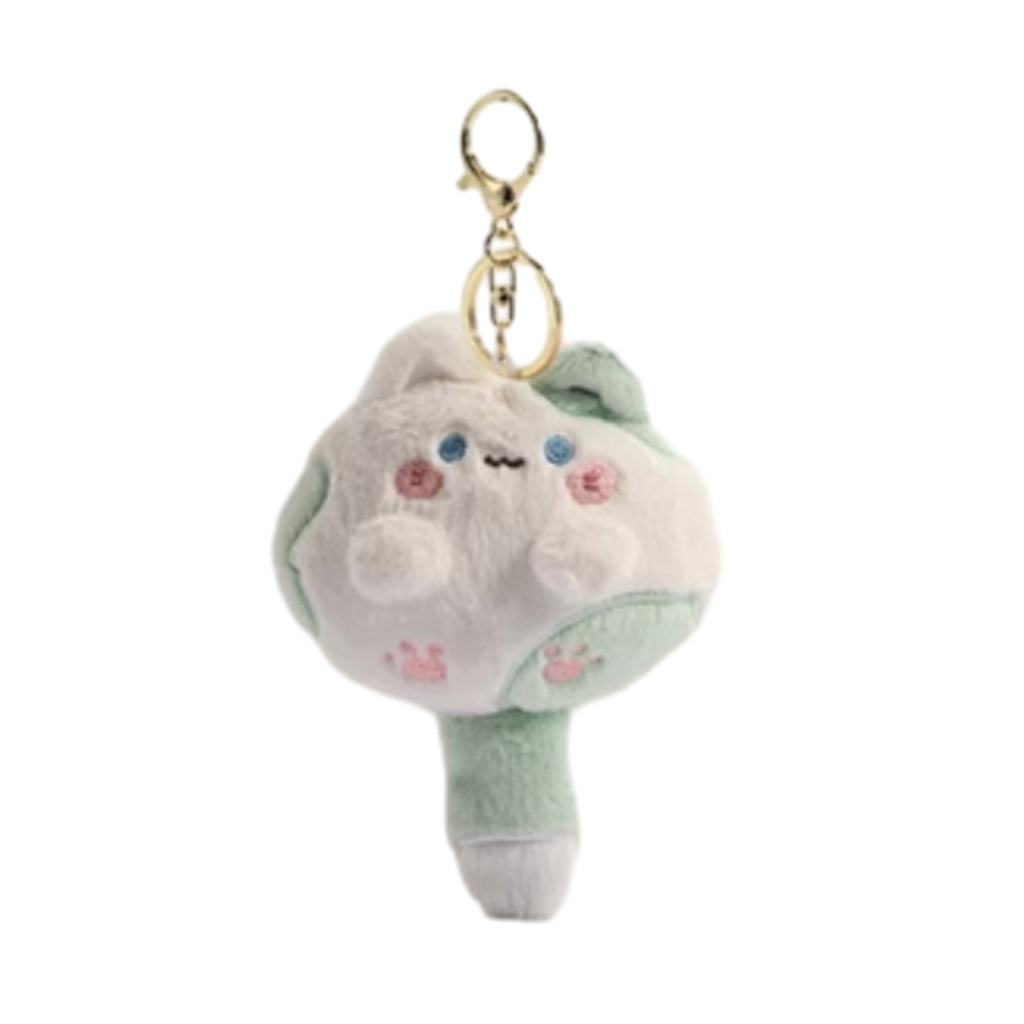 Fogun Plush Squeaking Pendant Stuffed Cat Doll Keychain Lovely Key ...