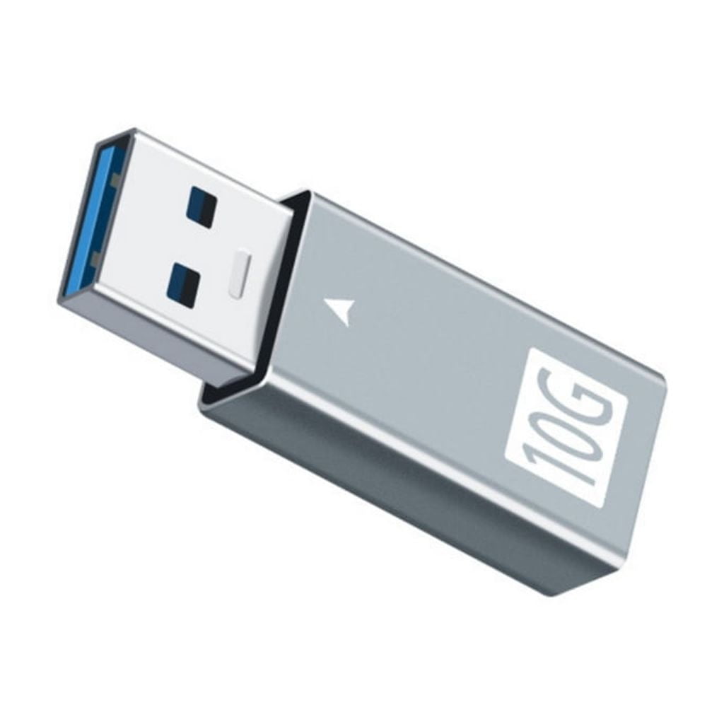 Fogun Reversible USB 3.1 to Type C Adapter for 10Gbps Data Transfer and ...