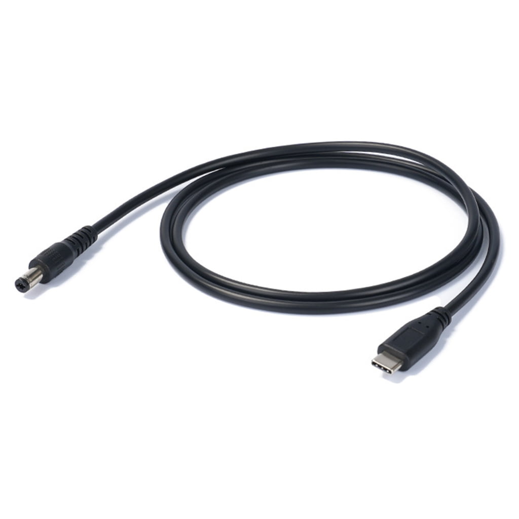 Fogun Type C Male to 5.5x2.1mm Male Power Extension Cable Charging Cord ...