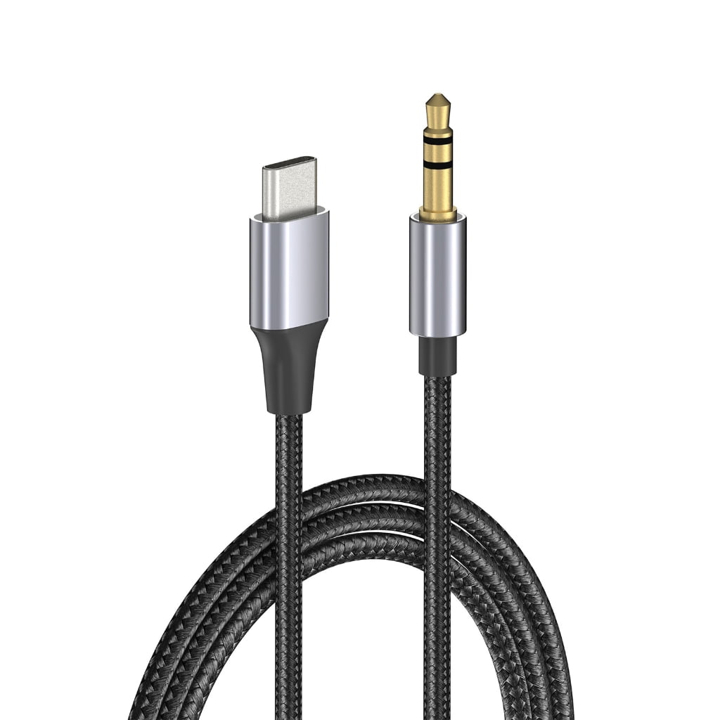 Fogun Type C to 3.5mm AUX Cord Aux Cable USB C to 3.5mm Port Male ...