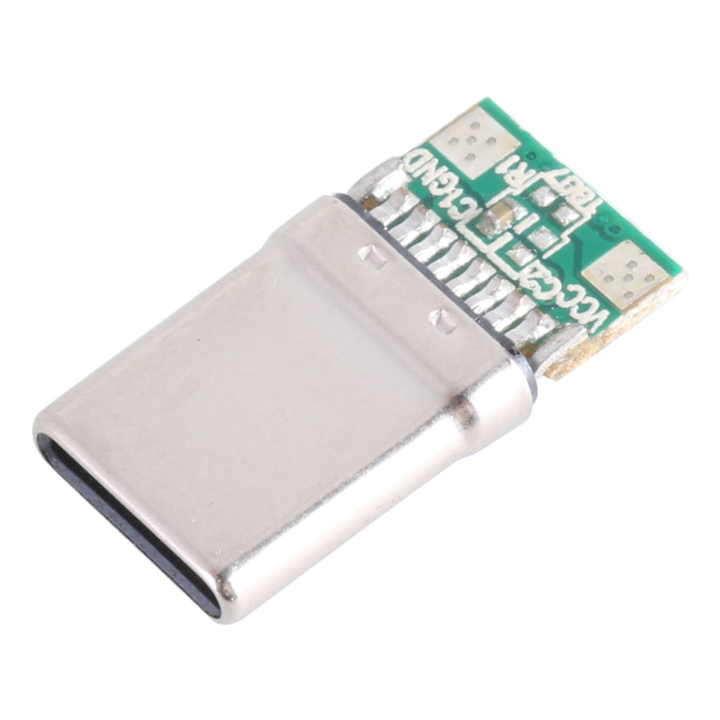 Fogun USB Connector 2.0 USB 4Pin/Type C 5Pin 90 Degree Port Solder USB ...