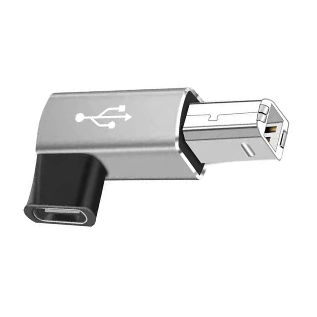 Fogun USB to USB C Adapter USB C Female to Square Male USB Converter ...