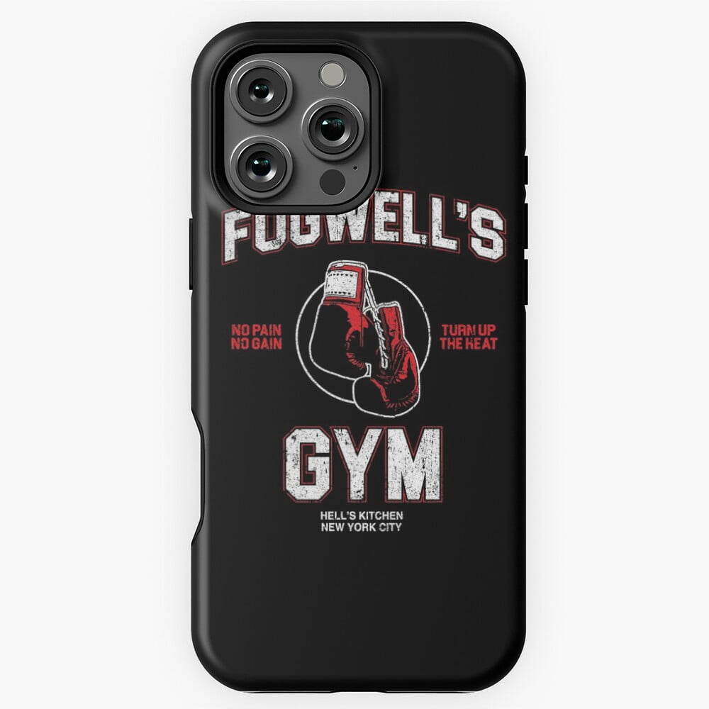 Fogwell’s Gym Boxing Vintage Fight Club Style iPhone Case 17 to 11 Pro ...