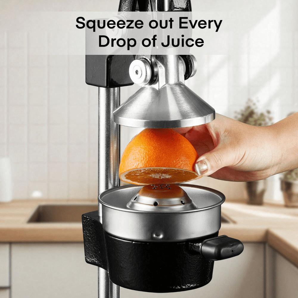 Fohere Orange Juicer Squeezer, Cast Iron Lemon Squeezer, Commercial ...