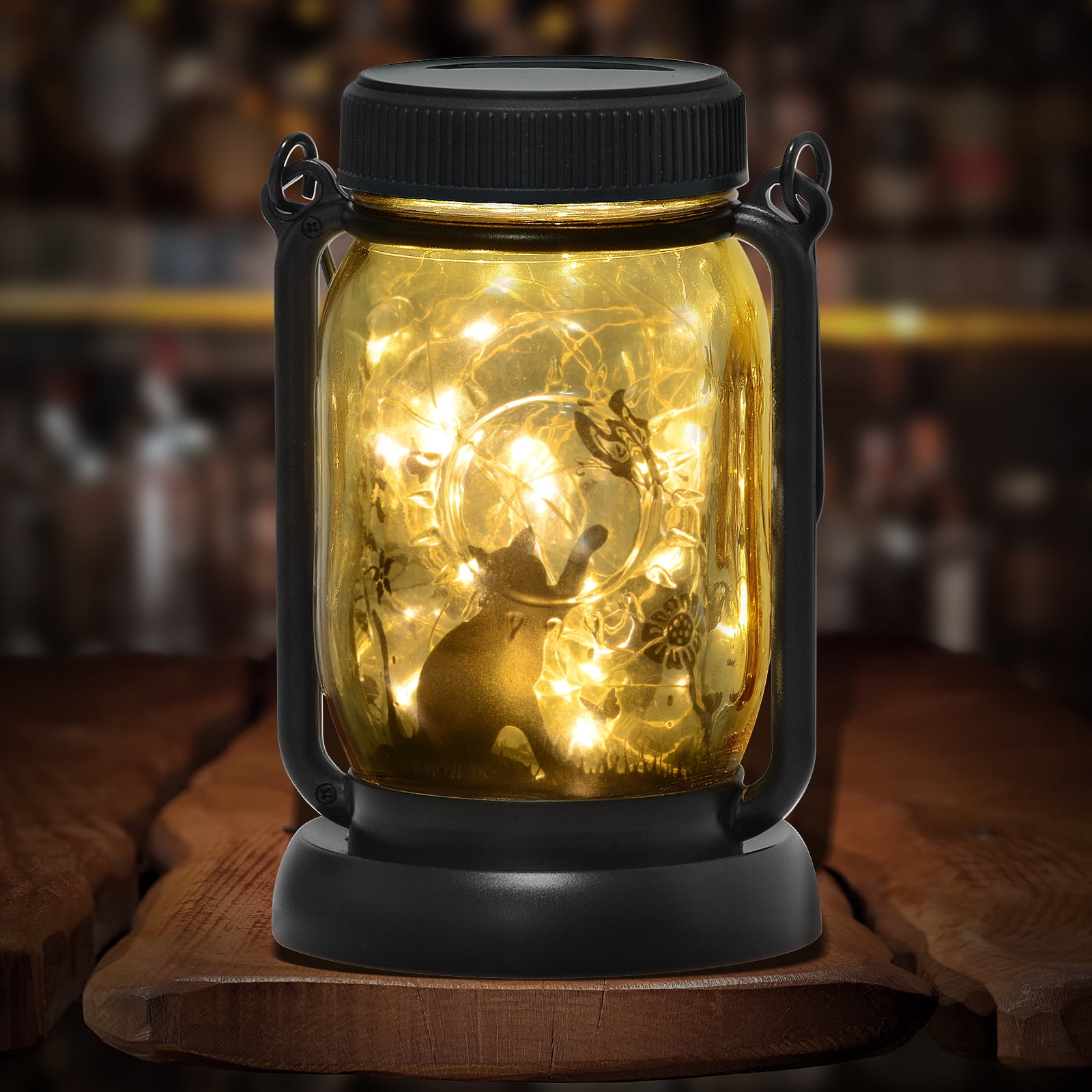 Fohil Cat Solar Garden Lights Outdoor, LED Waterproof Cat Solar ...