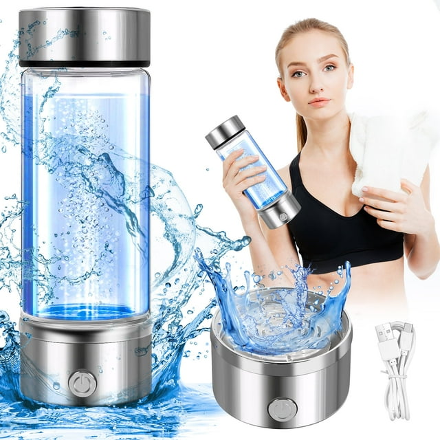 Fohil Hydrogen Water Bottle Generator Portable 3Min Rechargeable Health ...