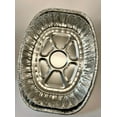 Foil Aluminum Extra Deep Oval Roaster Turkey Pan, 10 Count, for baking ...