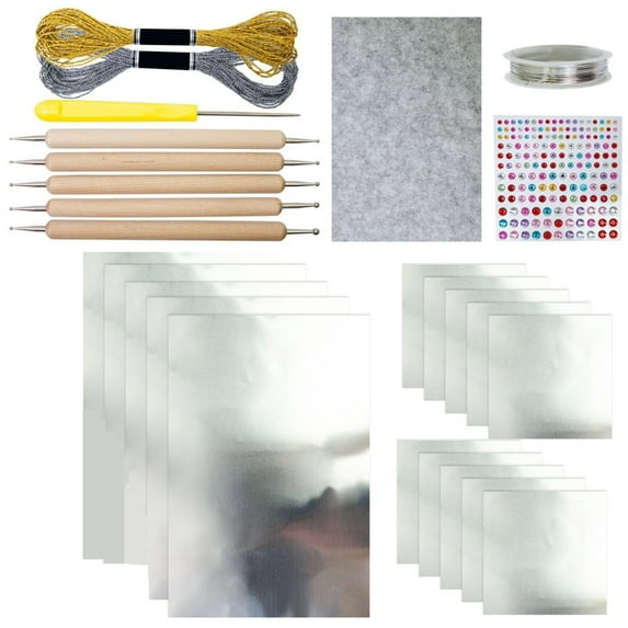 Foil Embossing, Decorative Metal Sheet Embossing Tools, Foil Paper ...