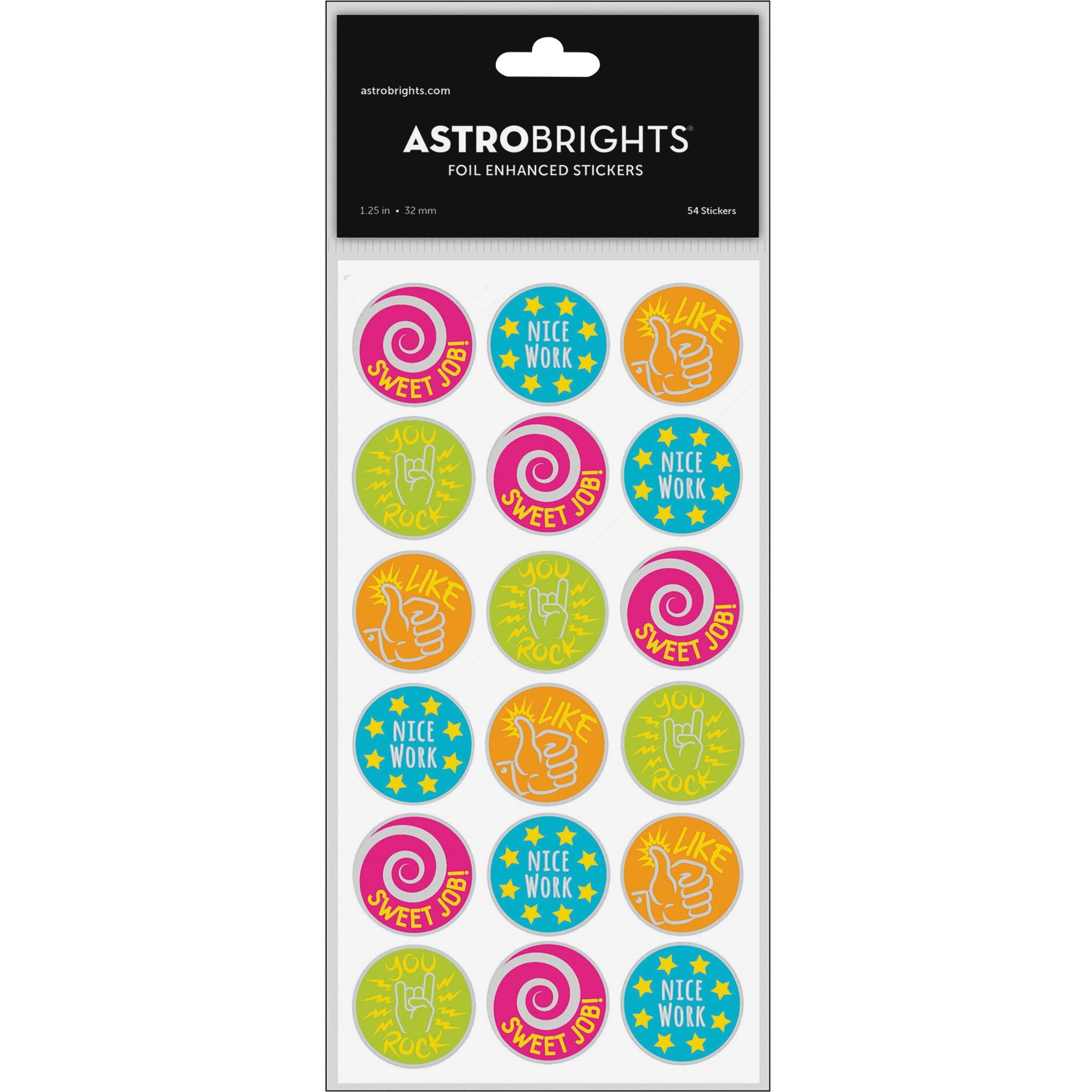 Foil Enhanced Stickers - Multi-color - Walmart.com