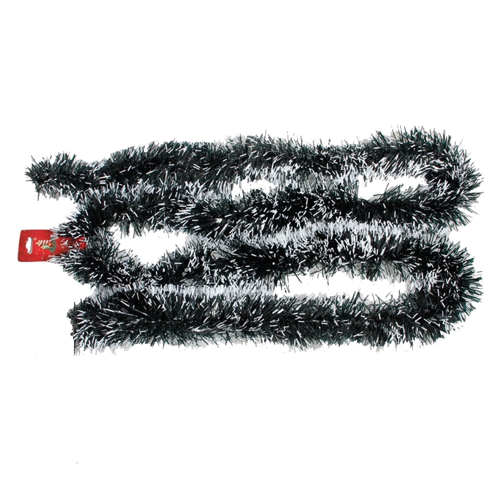 Foil Fringe Rustic Snowy Appearance Tinsel Garland, High Reflective ...
