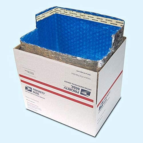 Foil Insulated Box Liners, 12" x 12" x 6" - 5/Case (Fits in USPS ...