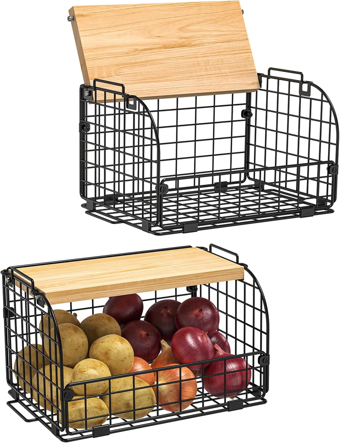 Foil and Plastic Wrap Organizer, Expandable Kitchen Pantry Storage ...
