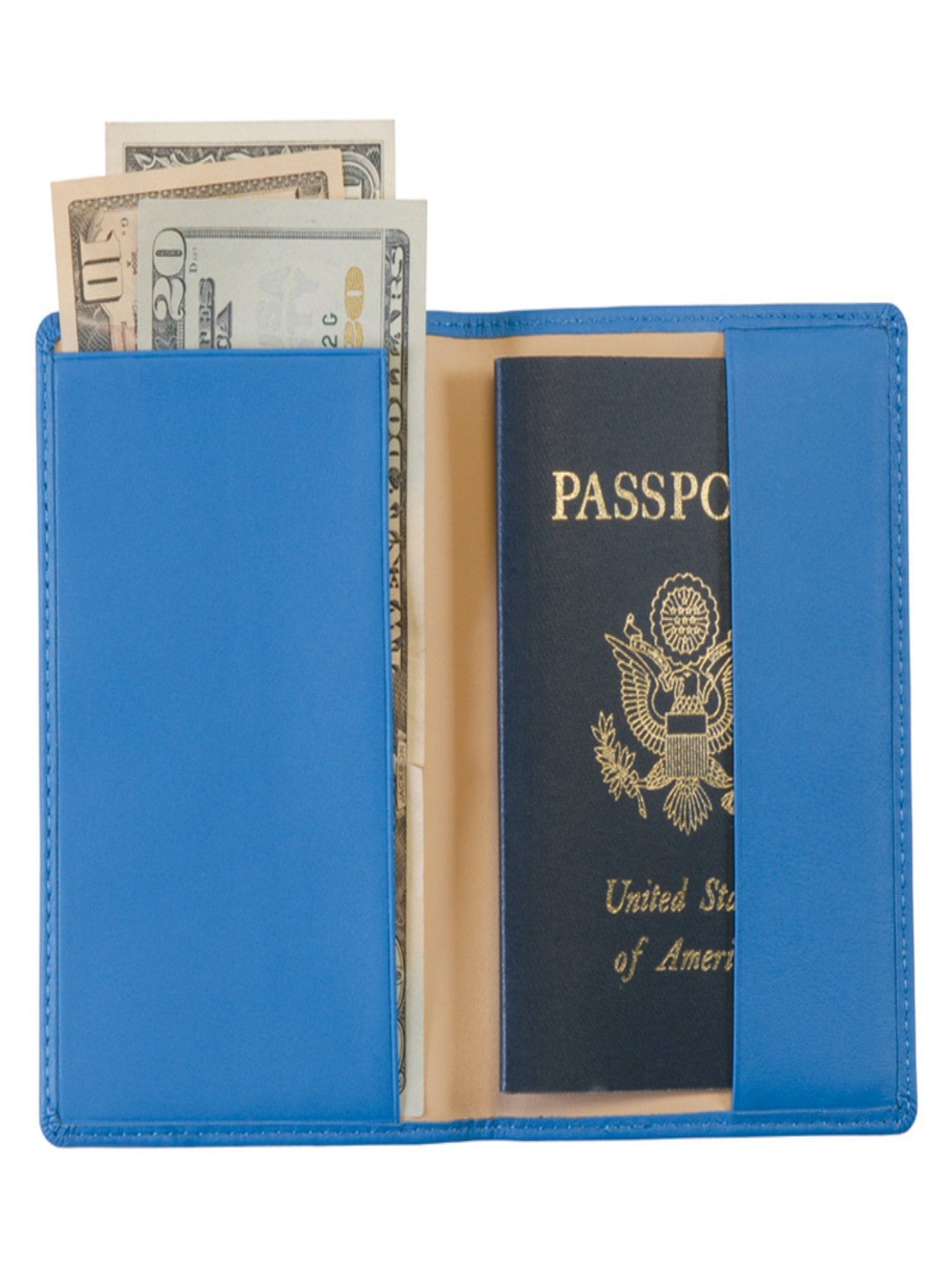 Foil Stamped Passport Jacket - Ocean Blue - Walmart.com