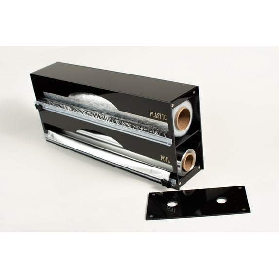 Esencial 2 in 1 Aluminum Foil and Plastic Wrap Dispenser with Cutter ...
