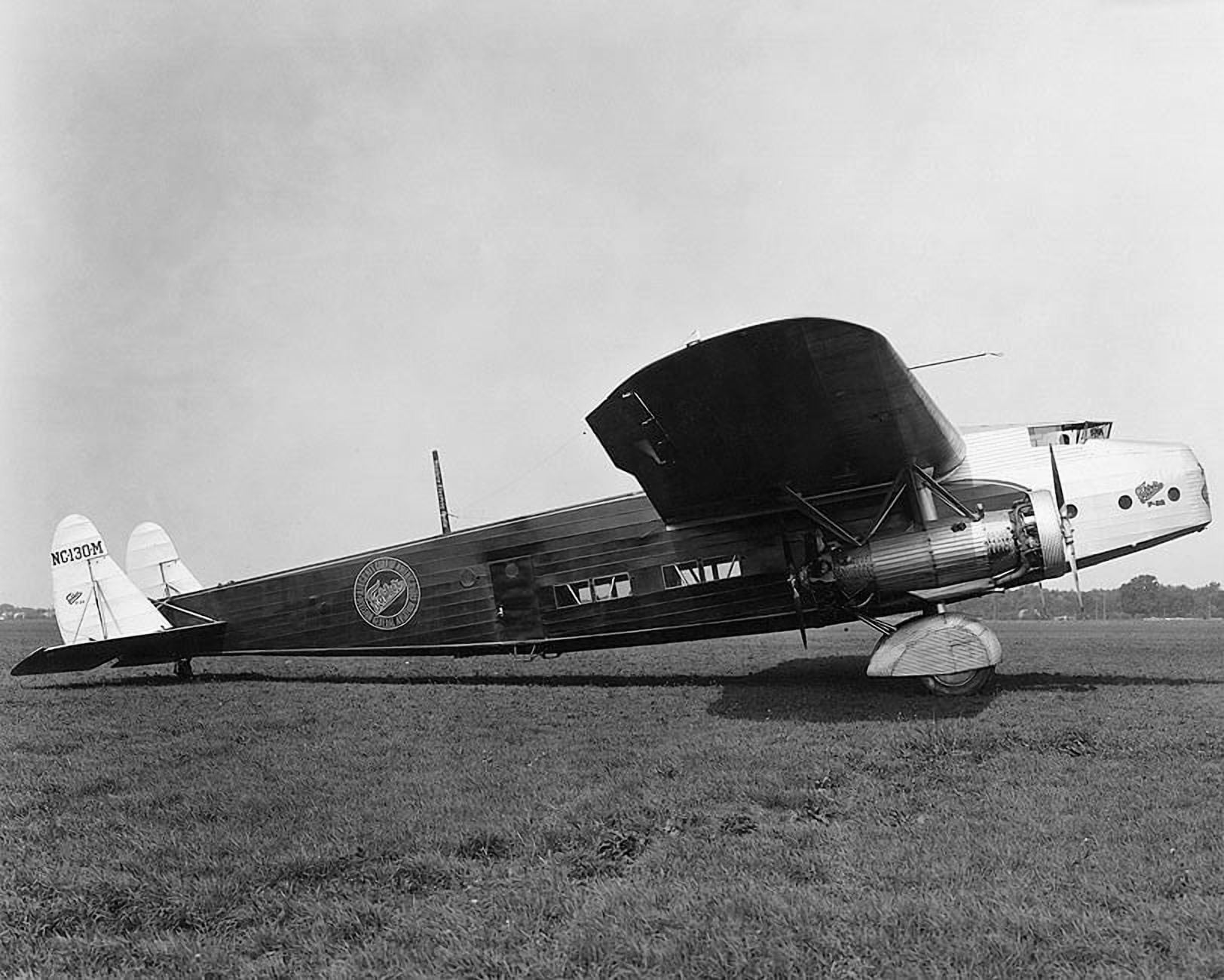 Fokker F.32 Quad-Motored Aircraft - 12x18 Inch Laminated Aviation ...