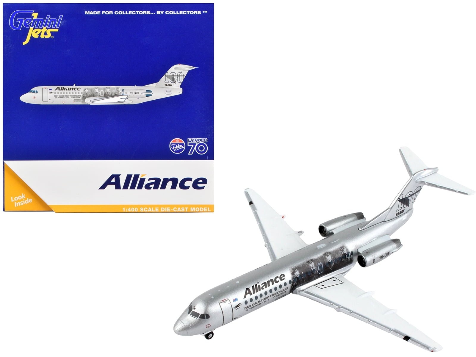 Fokker F70 Commercial Aircraft "Alliance Airlines - 100 Years First ...