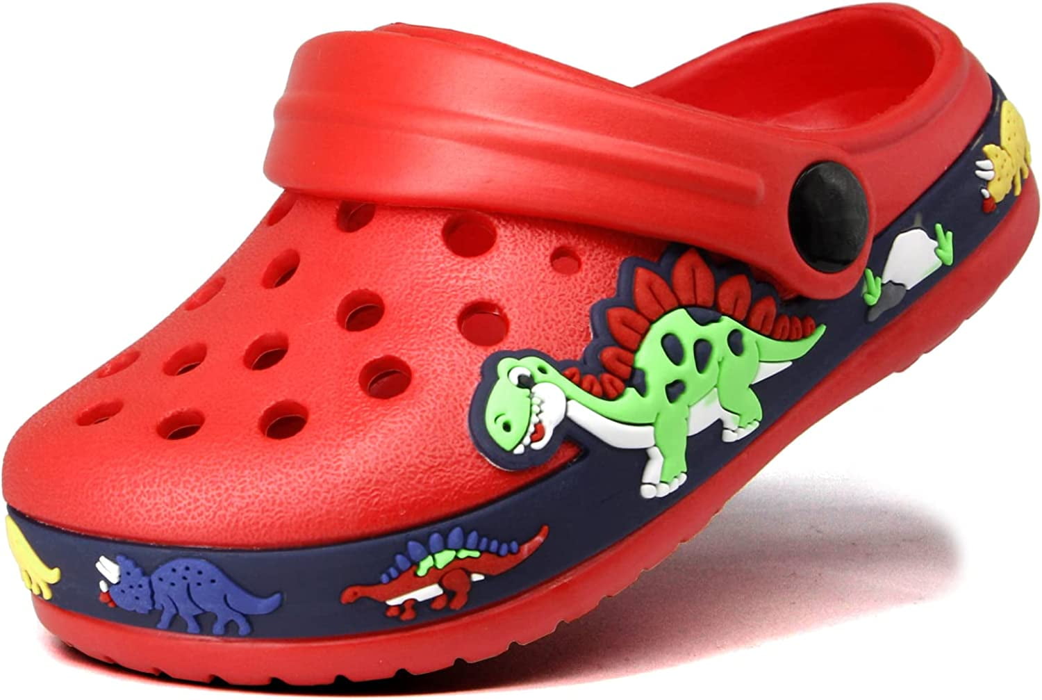 FolHaoth Little Kids Clogs Cute Cartoon Boys Girls Garden Clogs ...