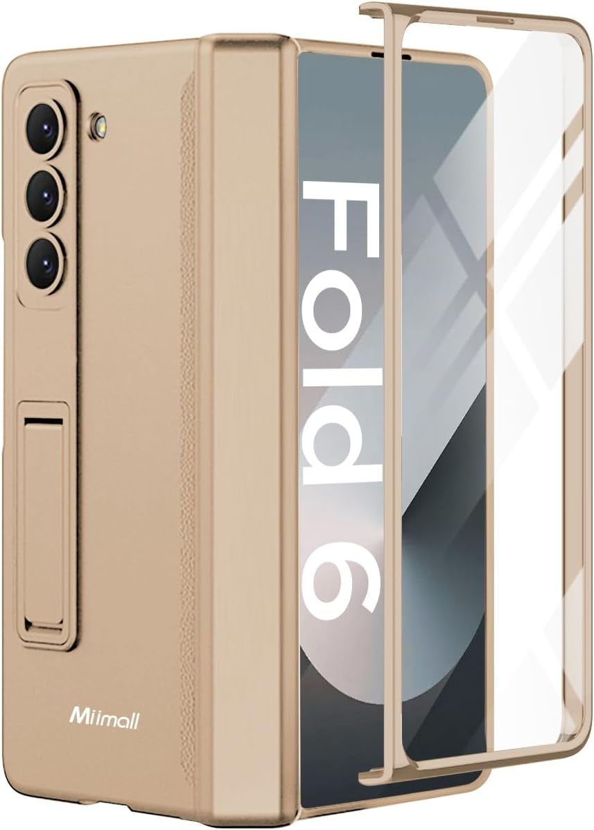 Fold 6 Case with Screen Protector, Z Fold 6 Phone Case Stand,[Heavy ...