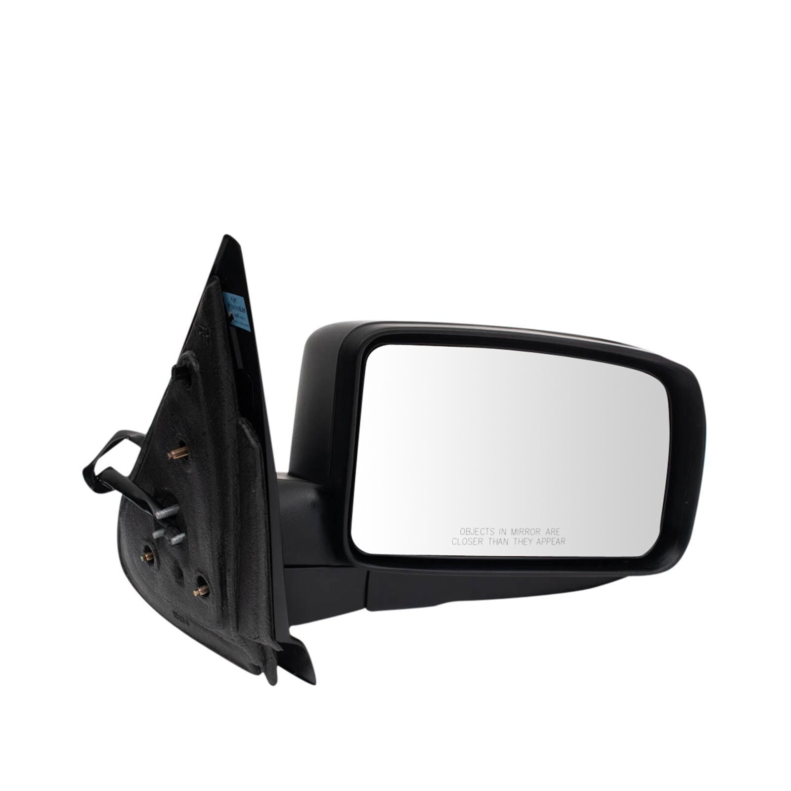 Fold-Away Black Textured Plastic Power Adjust Mirror for Right Side ...