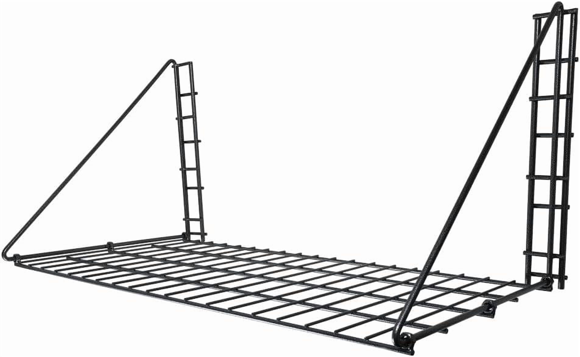 Fold Up Hanging Shelf with Adjustable Hangers | Adjustable Hangers ...