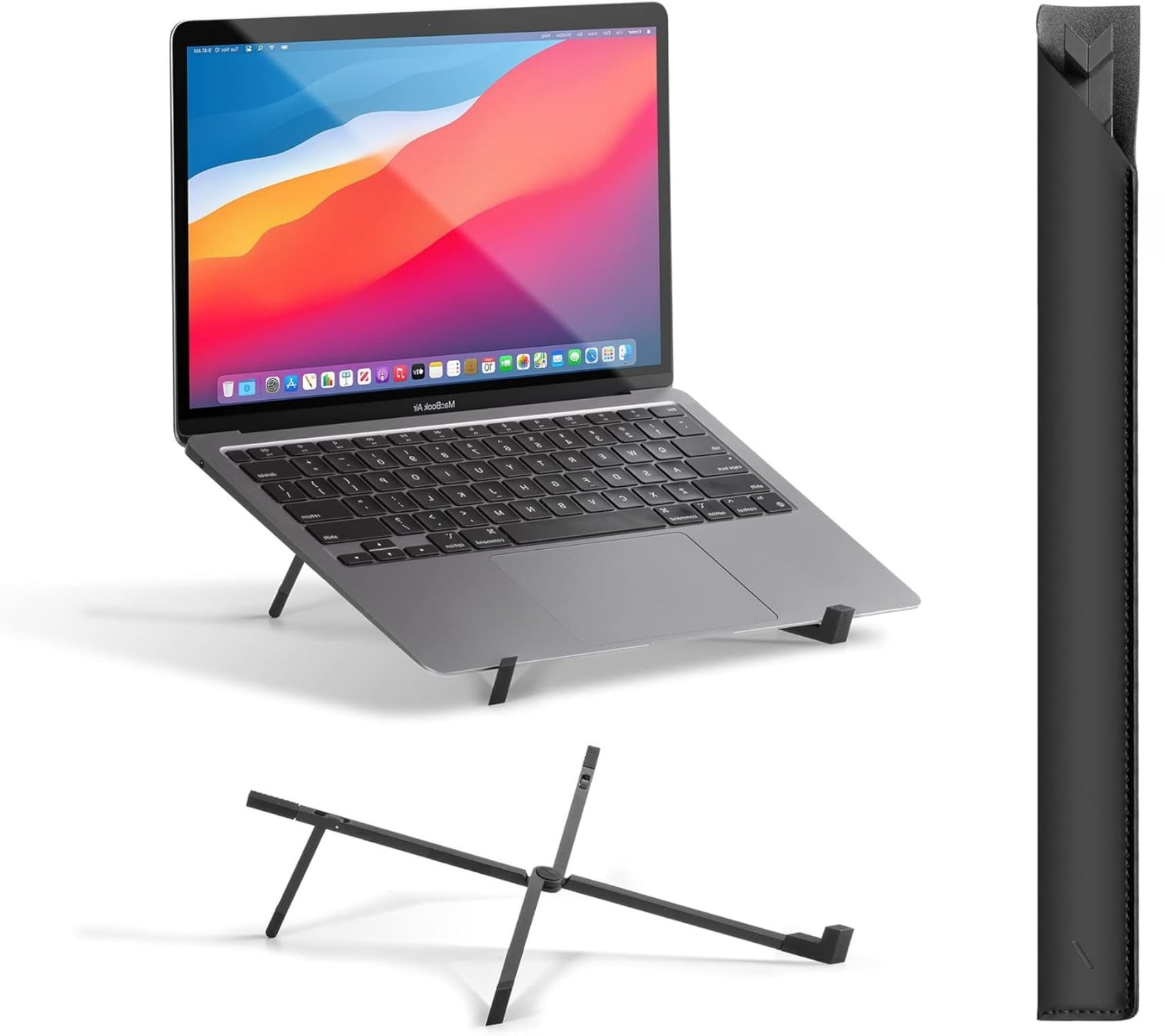Fold Laptop Stand – Ultra-Slim Foldable & Portable Laptop Stand ...