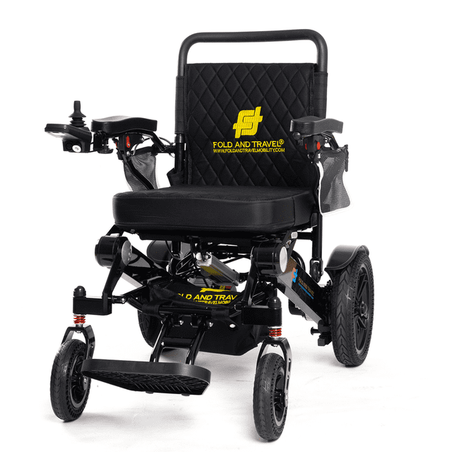 Fold And Travel Mobility Auto Fold Electric Wheelchair Travel Ready ...