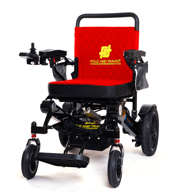 Fold And Travel Mobility Auto Fold Electric Wheelchair Travel Ready ...