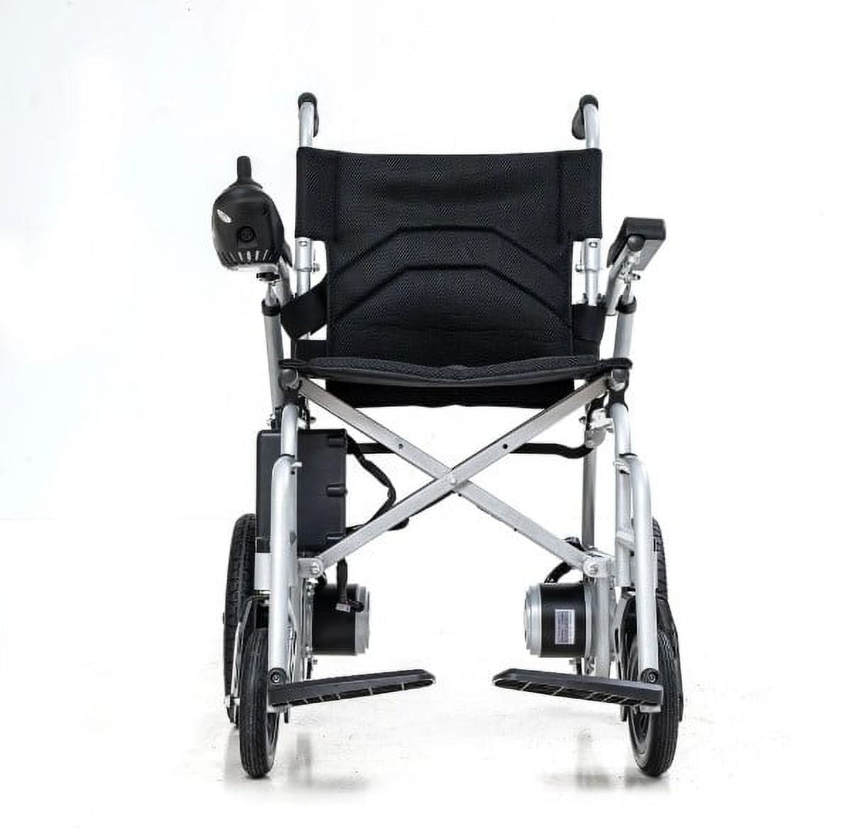 Fold & Travel Mobility Lightweight Foldable Electric Wheelchair for ...