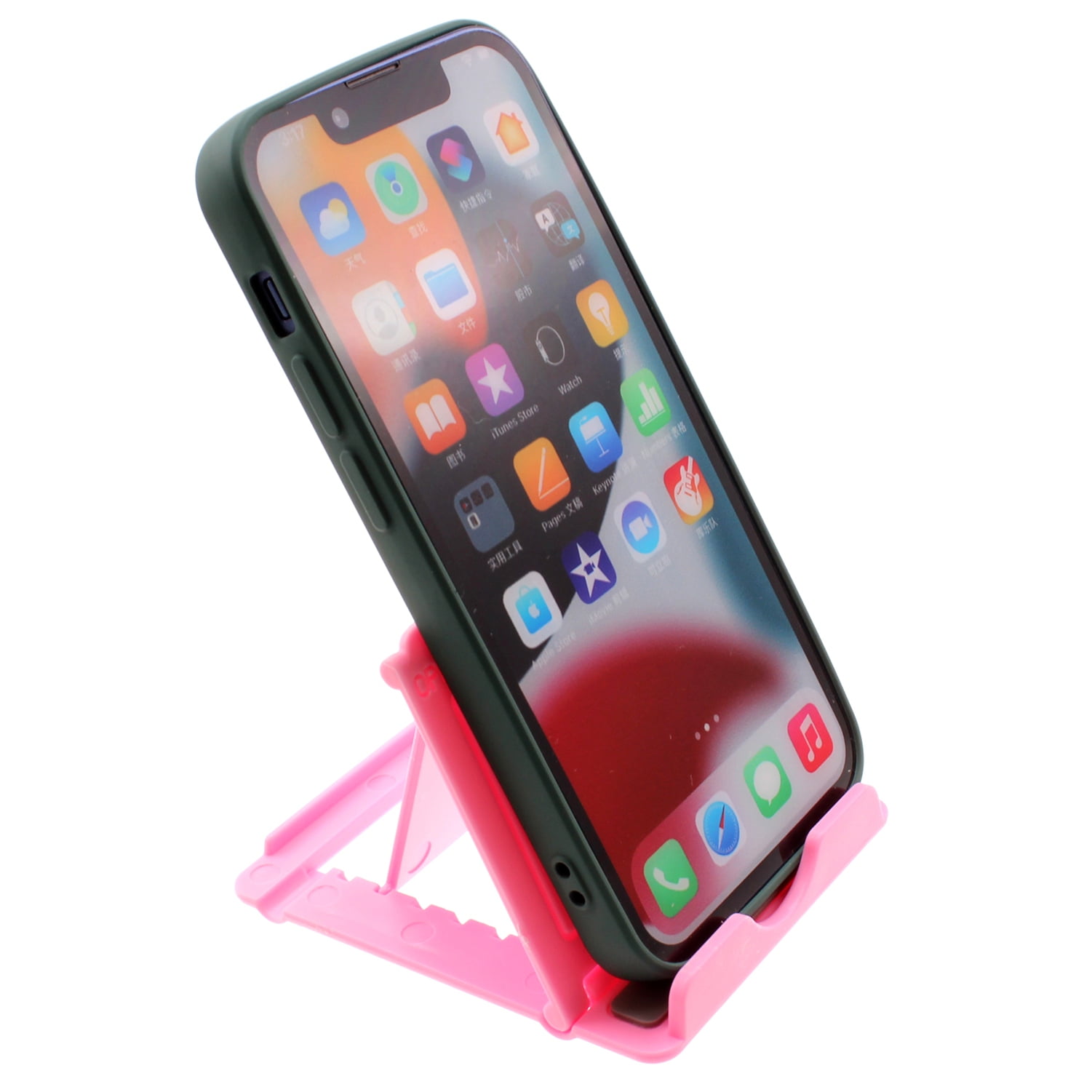Fold-up Pink Stand for Motorola Razr (2023), Edge (2023) - Holder ...