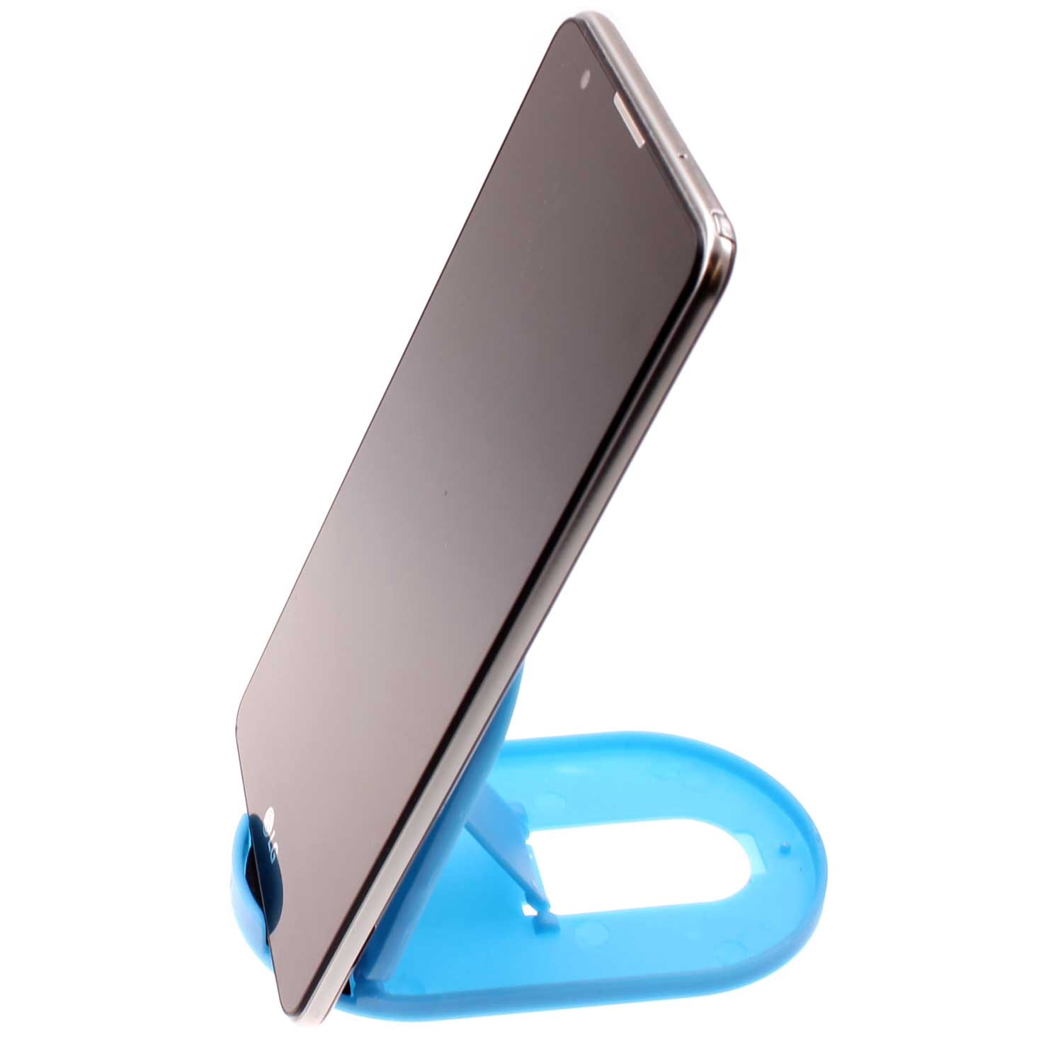 Fold-up Stand for Nokia G90/G100 - Blue Holder Travel Desktop Cradle ...