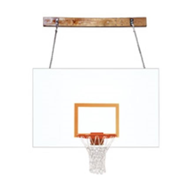FoldaMount46 Magnum Steel Side Folding Wall Mounted Basketball System ...