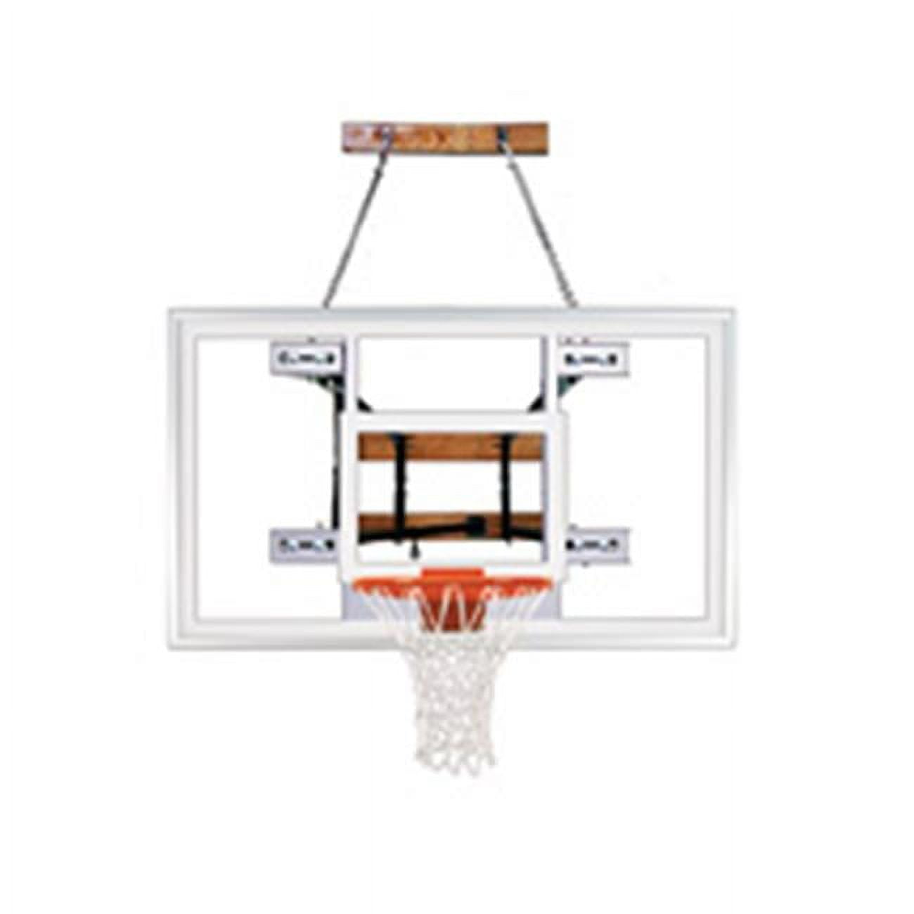 FoldaMount82 Select Steel-Acrylic Side Folding Wall Mounted Basketball ...