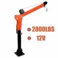 Foldable 2000lbs Winch Electric Pickup Truck Crane, Adjustable Truck ...