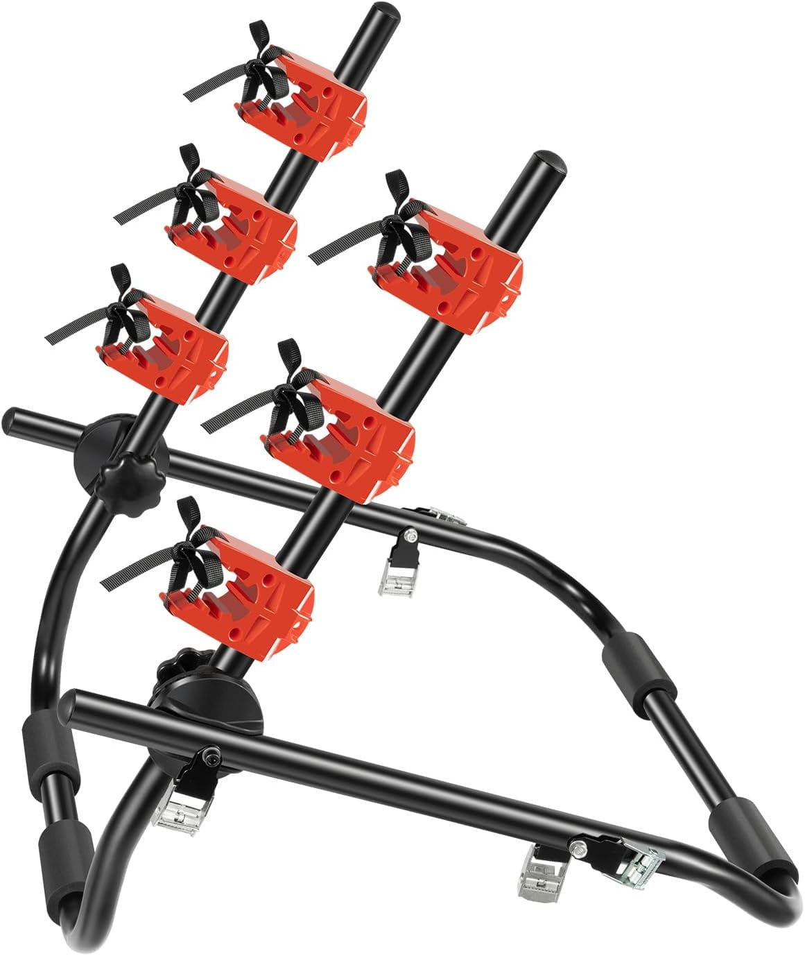 Foldable 3 Bicycle Rack Trunk Mount Bike Rack Back Installation for Car ...