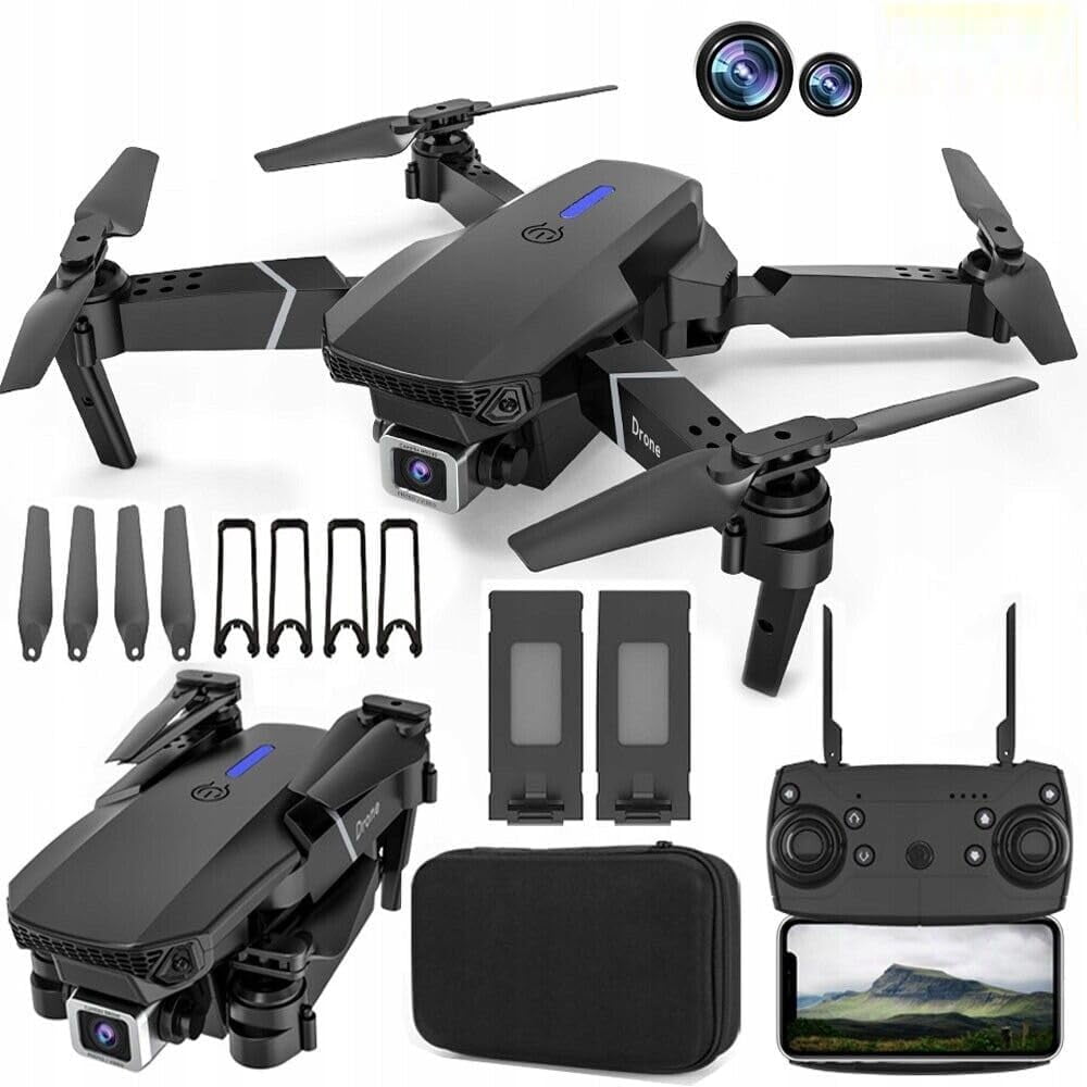 Foldable 4K HD Drone with 5G HD Video, 25-Minute Flight Time, Smart ...
