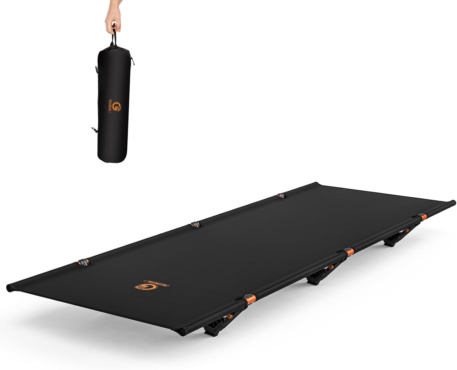 Foldable 4lbs Camping Cot, Durable Travel Tent Cot, Ultralight for ...