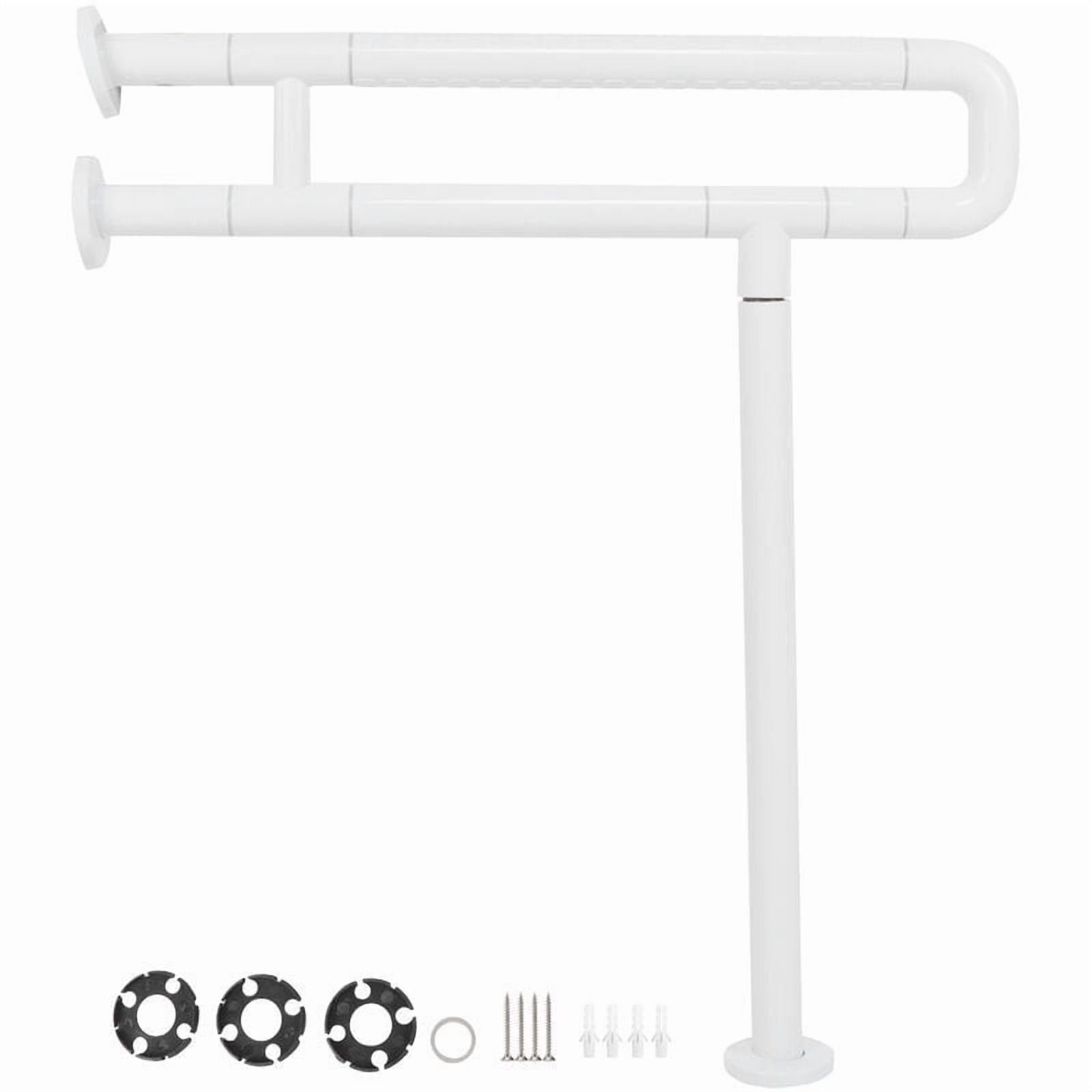 Foldable 70cm Toilet Safety Rail, Stainless Steel Support Bar for ...