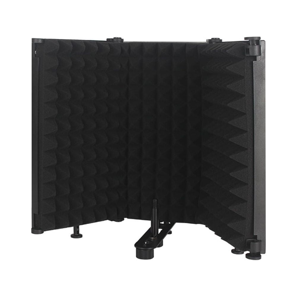 Portable Adjustable Soundproof Mic Shield for Music Studio Setup ...