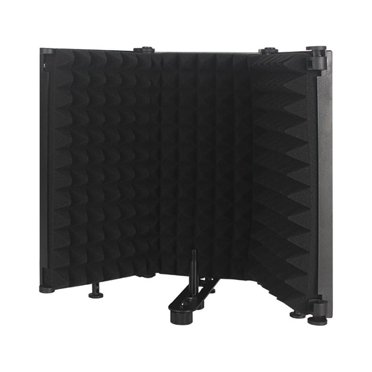 Pyle PSIB27 - Sound Recording Booth Box, Studio Soundproofing Foam ...