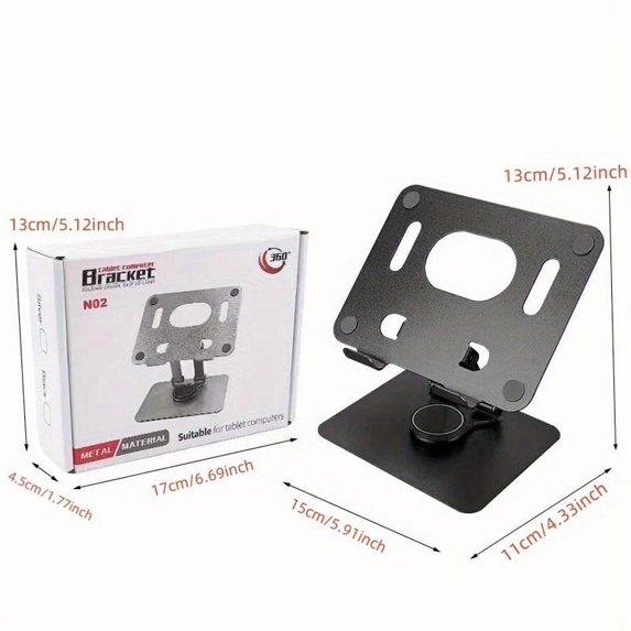 [Foldable Adjustable Stand] Foldable Adjustable Iron Stand | 360 ...