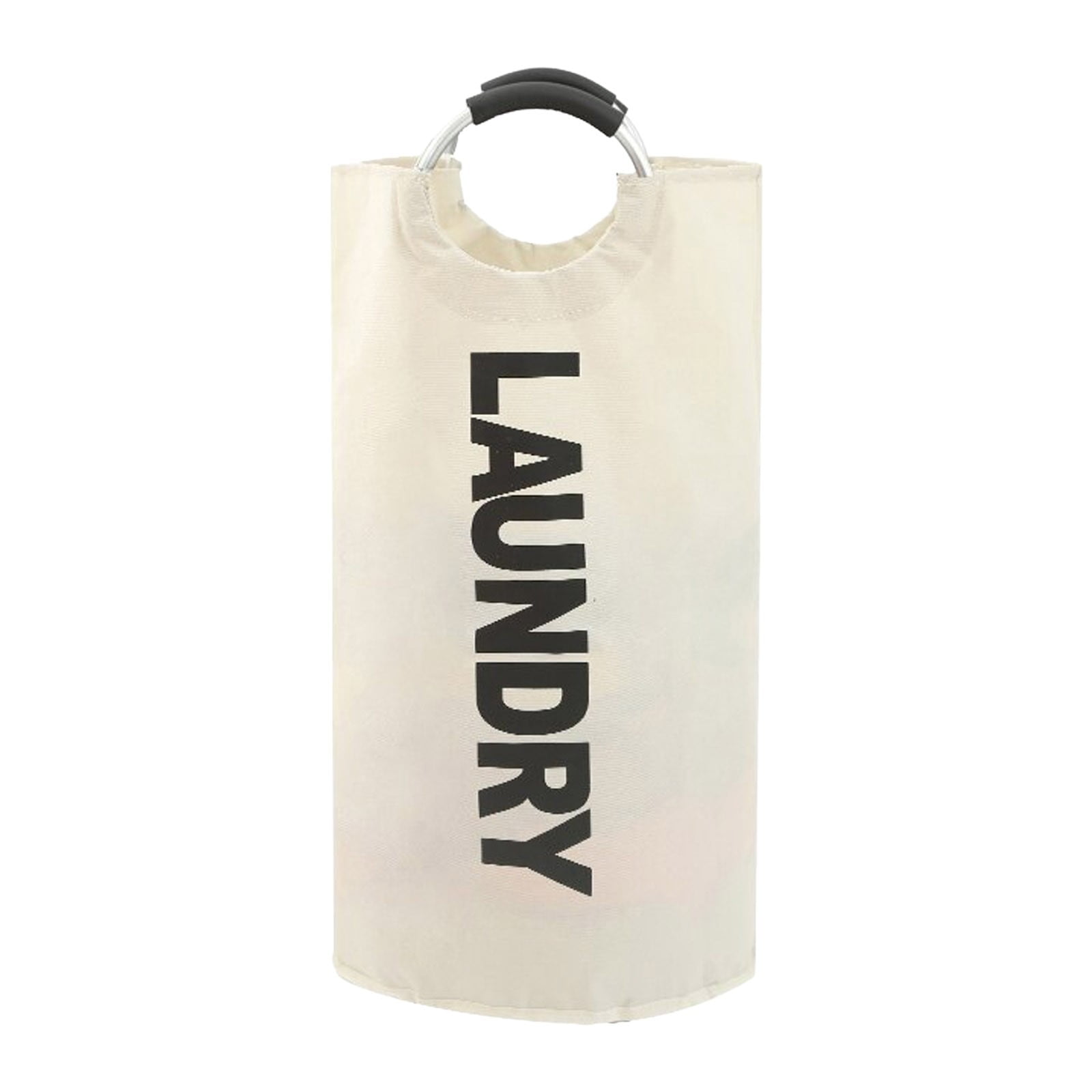 "Foldable Aluminum Handle Cloth Storage Laundry Hamper For Bathroom ...