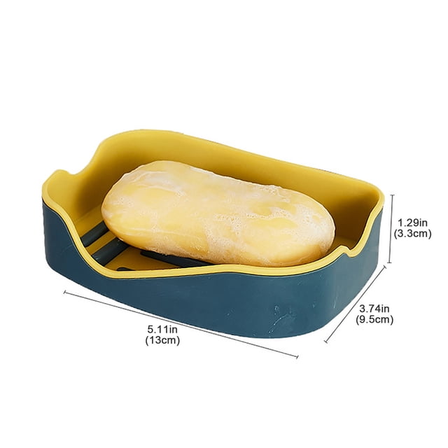 Foldable And Dustpan Set Wall Hanging Soap Dish Holder Sponge Soap ...