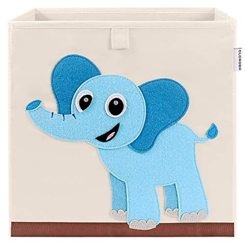 Foldable Animal Cube Storage Bins Fabric Toy Box/Chest/Organizer for ...