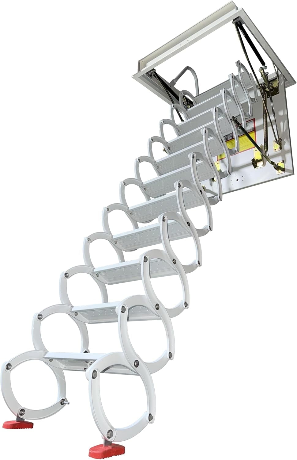 Attic Stairs Ladder Opening Size 28 x 28 inch Maximum Height 9.2ft ...