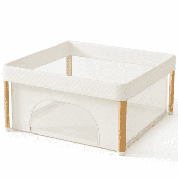 Foldable Baby Playpen, 59"x59" Baby Play Yard for Babies and Toddlers ...