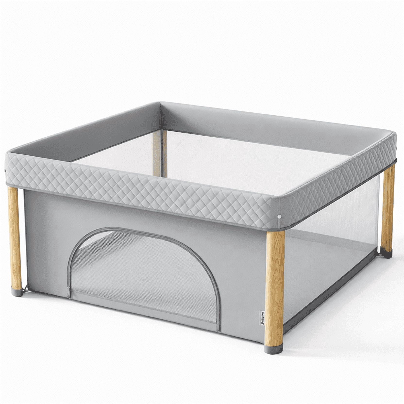 Foldable Baby Playpen, Large 59"x59" Baby Play Yard for Babies and ...