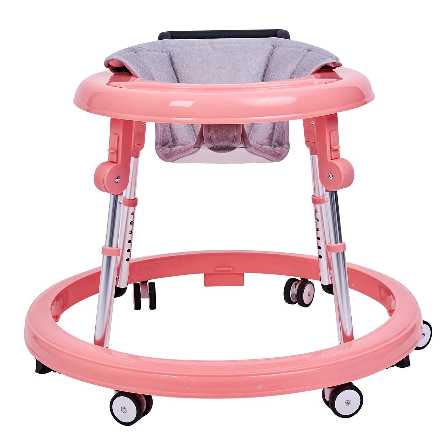 Foldable Baby Walker, Sit to Stand Activity Center with Wheels, Seat ...