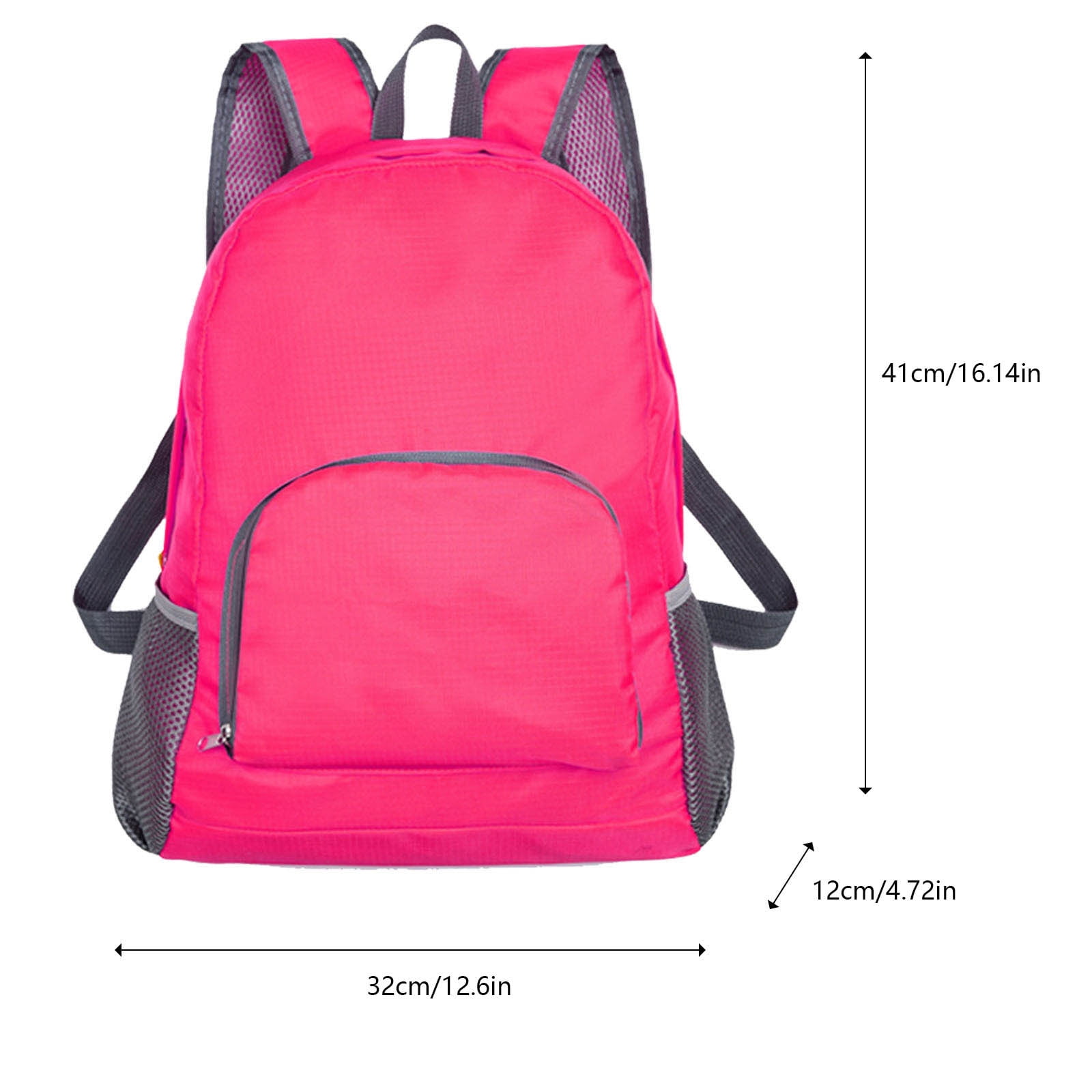Foldable Backpack Student 20L Capacity Lightweight Water-Resistant ...
