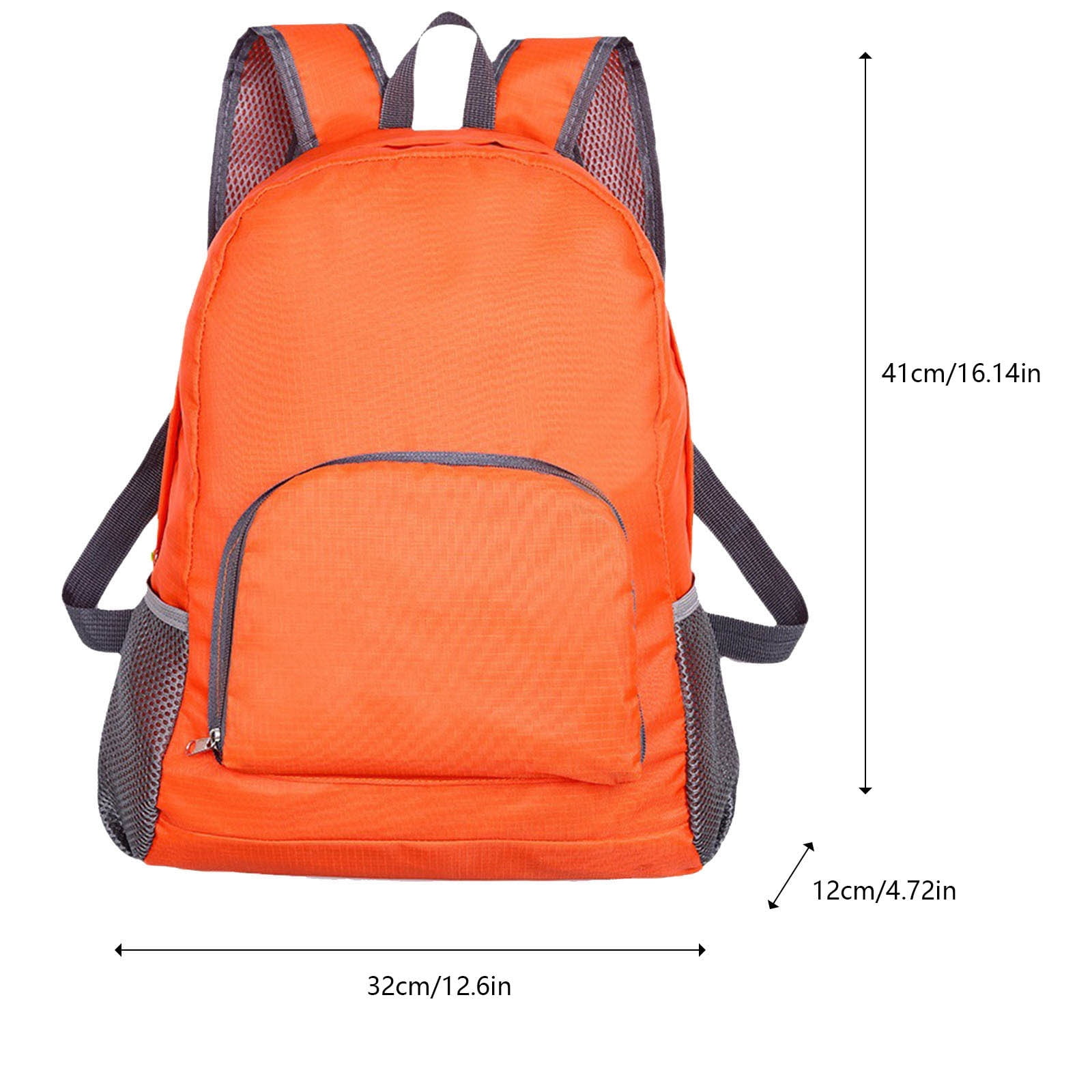 Foldable Backpack Student 20L Capacity Lightweight Water-Resistant ...