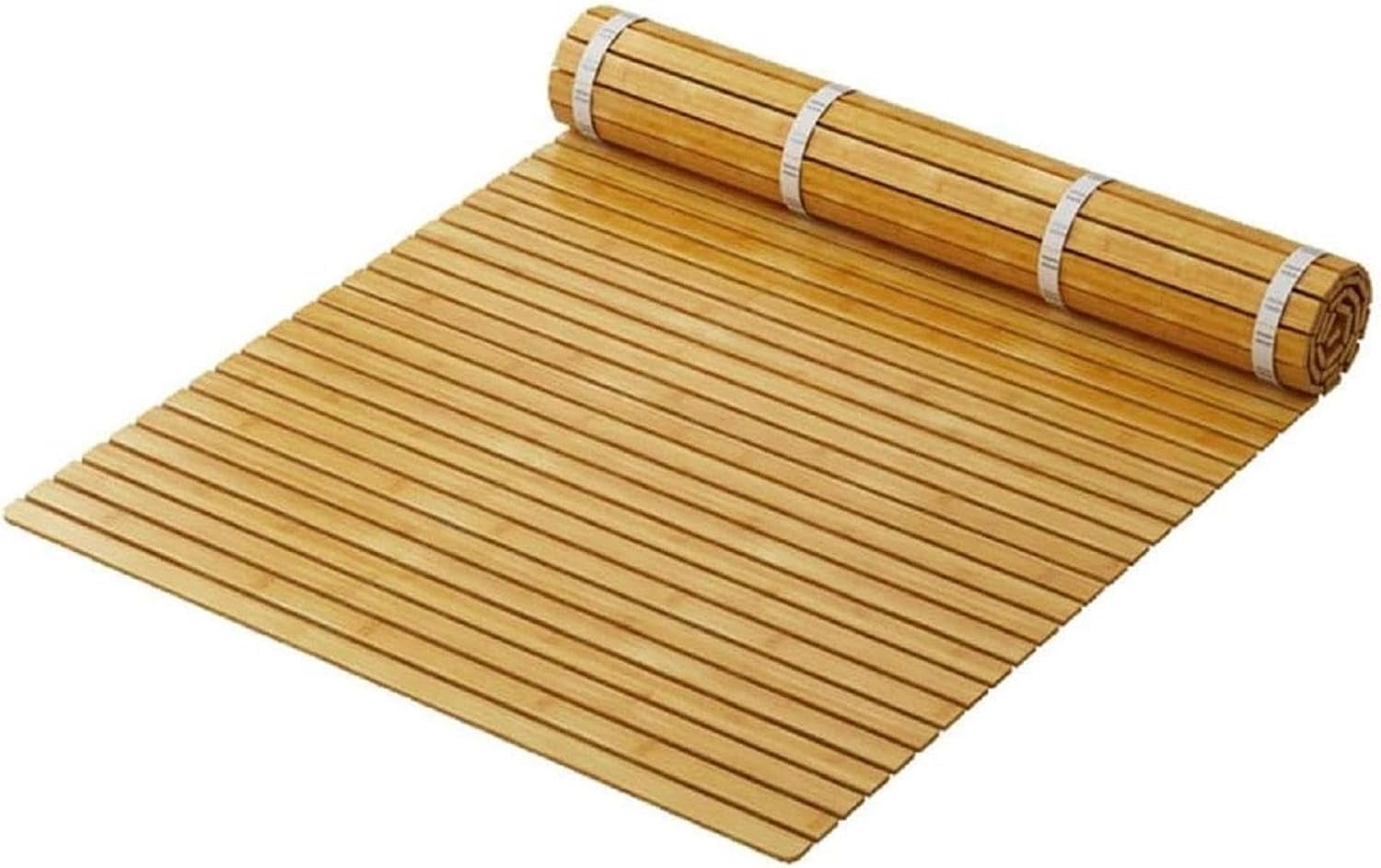 Foldable Bamboo Bed Mat,Summer Sleeping Pad Lumbar Protector Pad ...